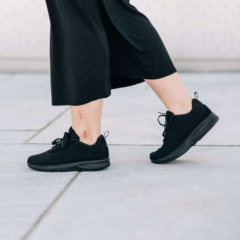 Kjøp GaitLine Track Knit - Black/Black/Black Fritidssko, Dame / Herre ...