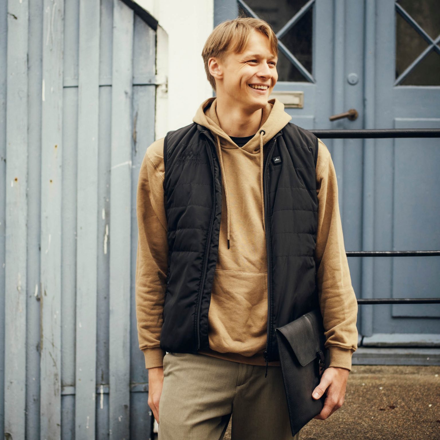 Kjøp HeatX Heated Everyday varmevest Herre sort på nett | Enklere Liv