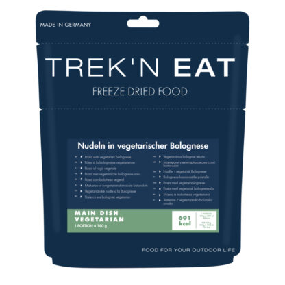 Kjøp Trek’n Eat Pasta Vegetar Bolognese turmat, frysetørket på nett ...